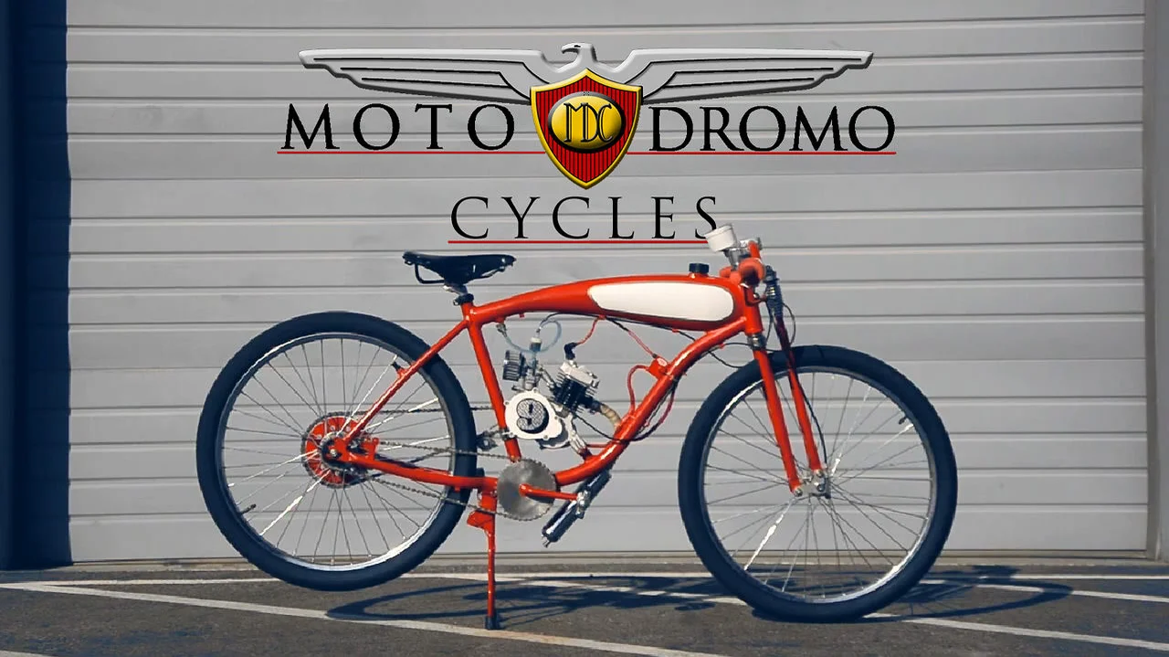 Moto Dromo Cycles #9 Motorized Bicycle