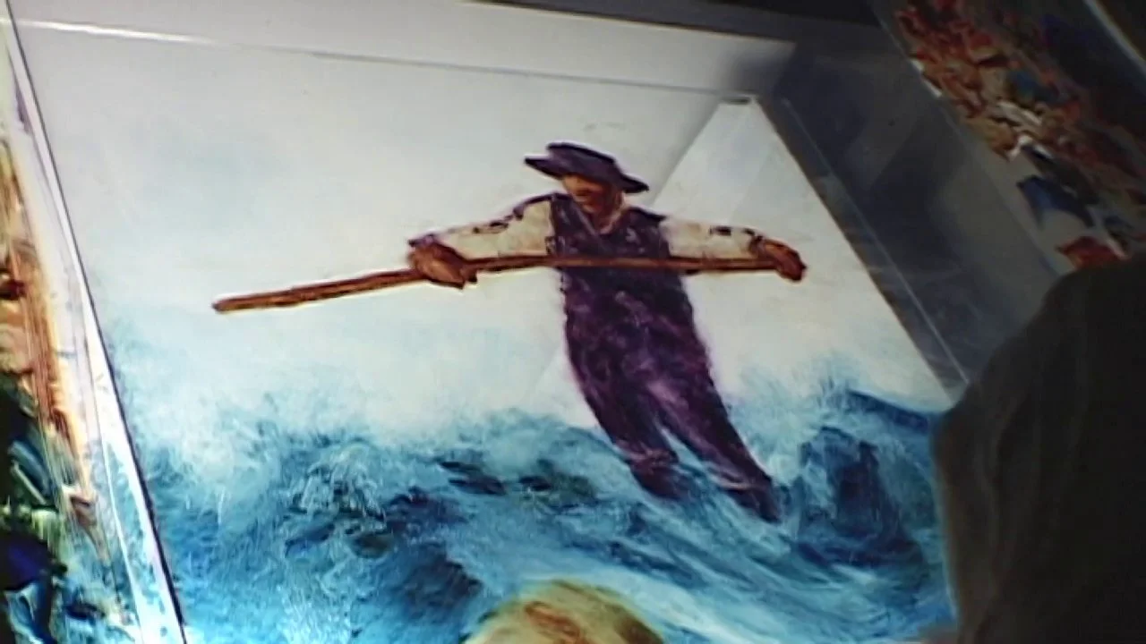 Martine Chartrand, animation peinture sur verre, MacPherson, extrait 2 ...