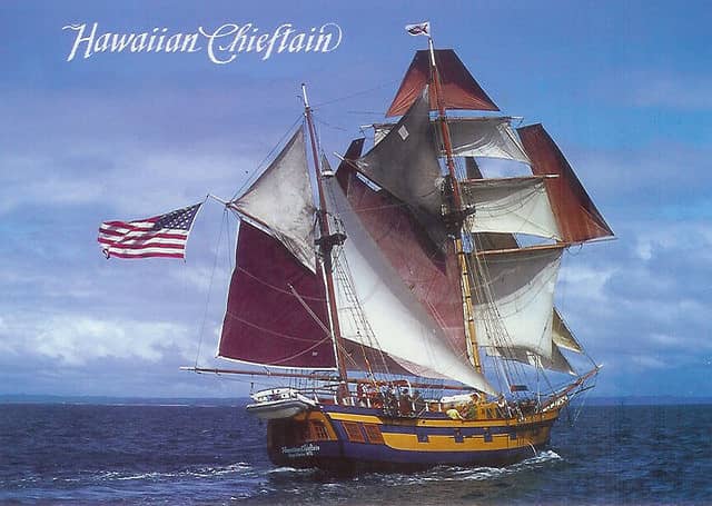 Hawaiian Chieftain Sailing Ship on Vimeo