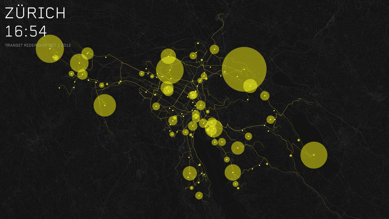 Transit Patterns: Zurich on Vimeo