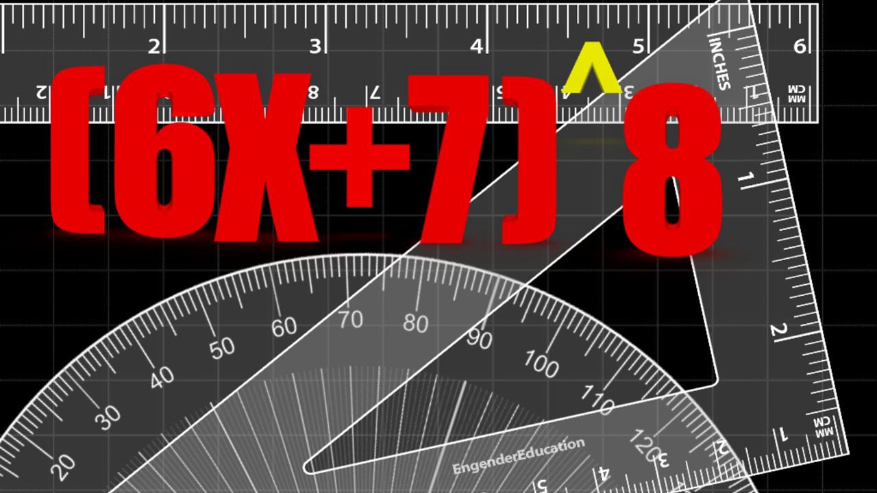 (6x+7)^8 Power Math on Vimeo