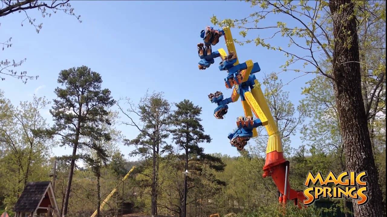 Wild Thang Thrill Ride Teaser for Magic Springs Water and Theme Park on ...