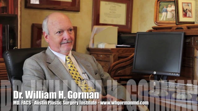 Dr. William H. Gorman, Board Certified Plastic Surgeon on Vimeo