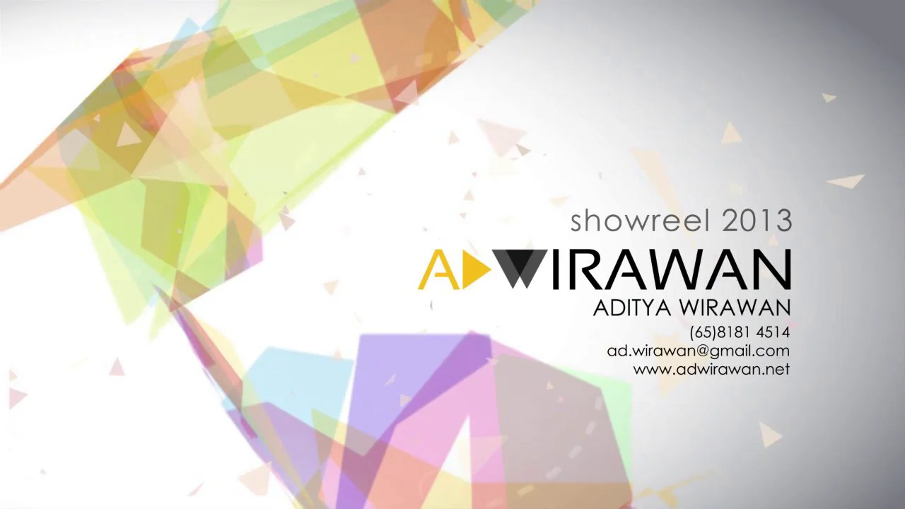 Aditya Wirawan - showreel 2013 on Vimeo