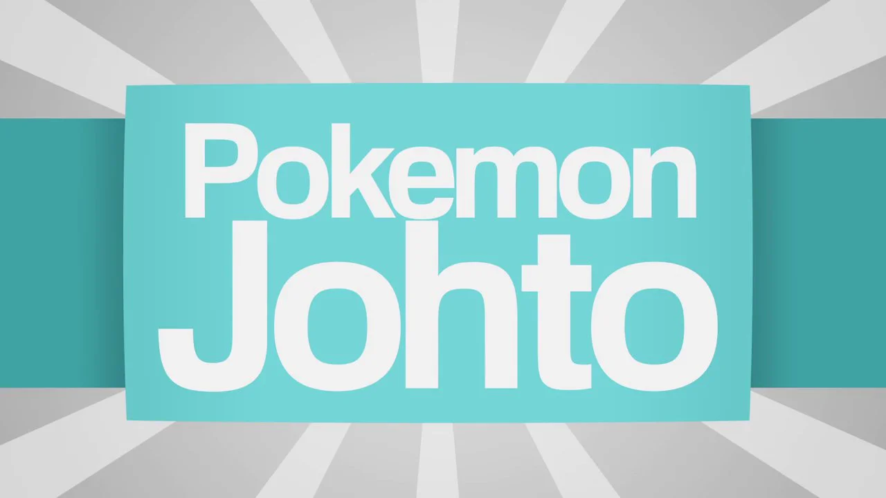 Pokemon Johto [Motion Typography Animation]