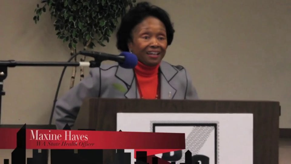 April Breakfast Group meeting with Dr, Maxine Hayes on Vimeo