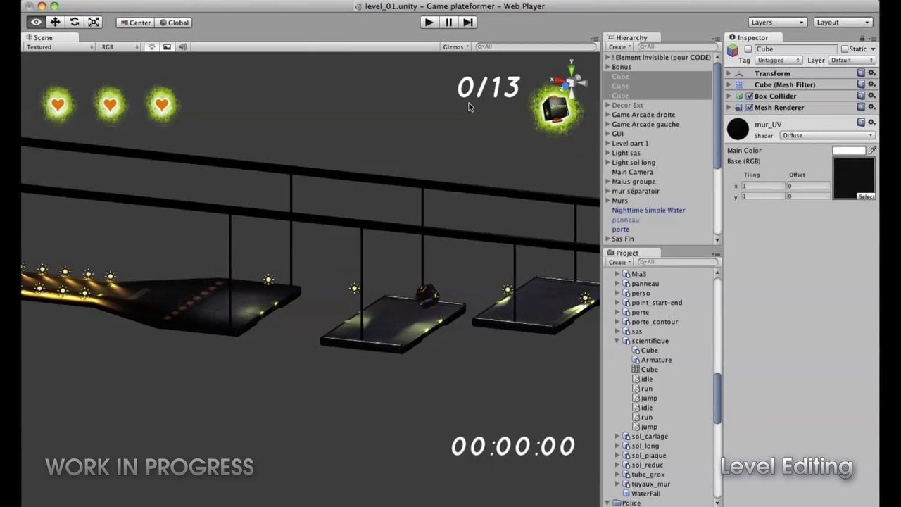 3D game template on Unity on Vimeo