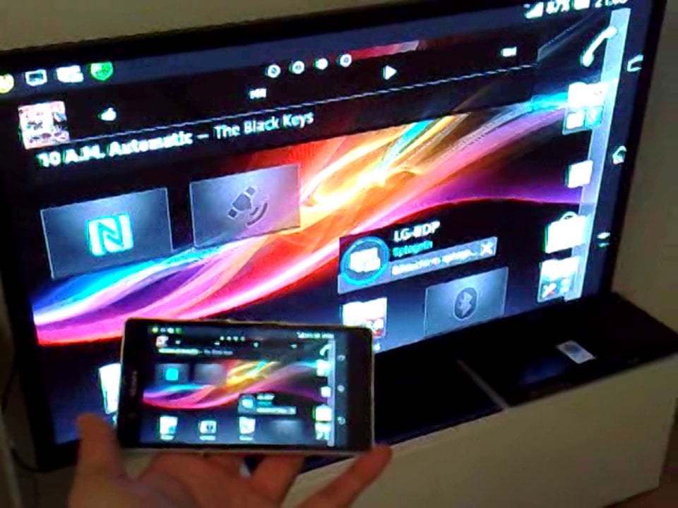 miracast test sony xperia z and smart tv samsung via lg bp630 on Vimeo