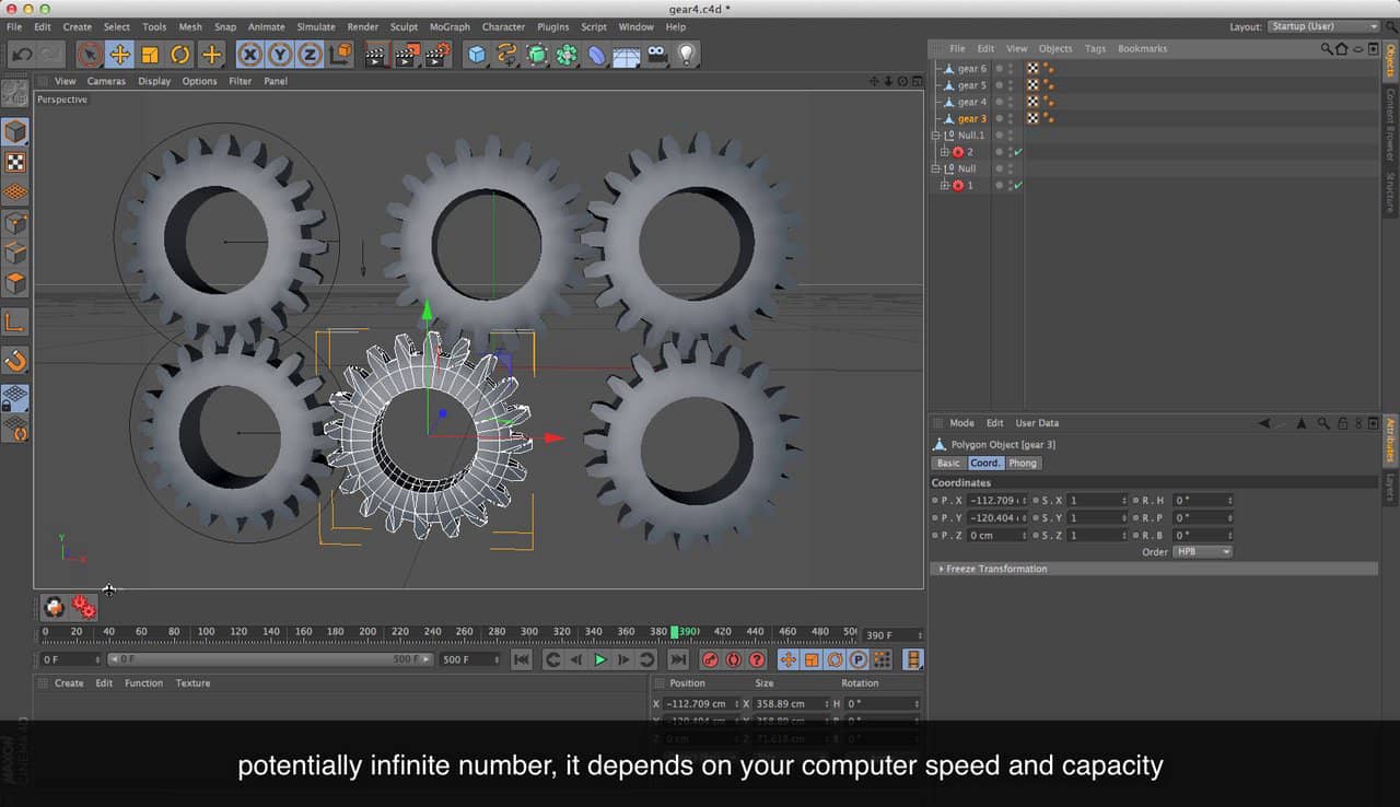 Extreme Gear Cinema 4D plugin on Vimeo