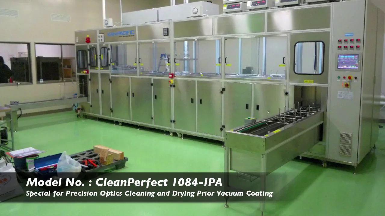 CleanPerfect Series - Automatic Cleaning and IPA Vapor Drying System ...