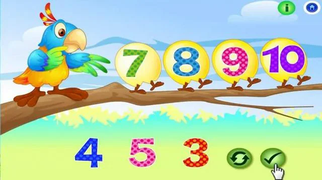 Count Numbers Android App Best Education Game for Kids Number Games for ...