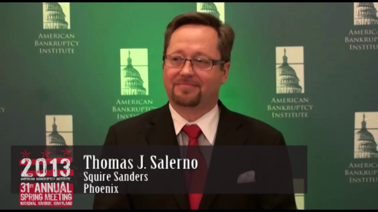 Thomas J. Salerno - 2013 Annual Spring Meeting on Vimeo