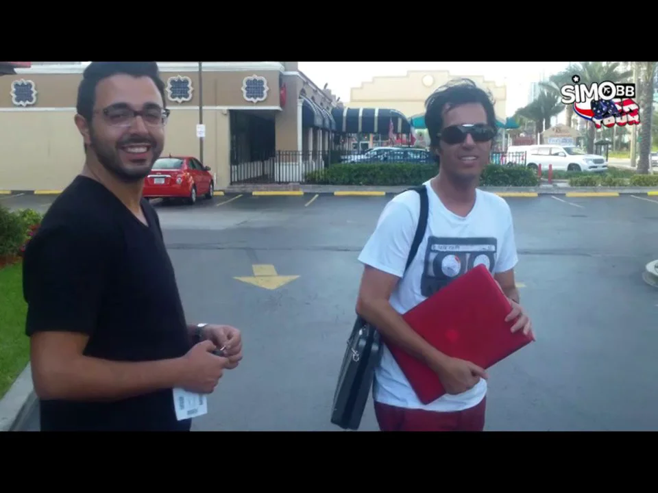 Ahmed Chawki & Simo Benbachir @ Miami ( Part 7: l'After Tournage d'clip ...