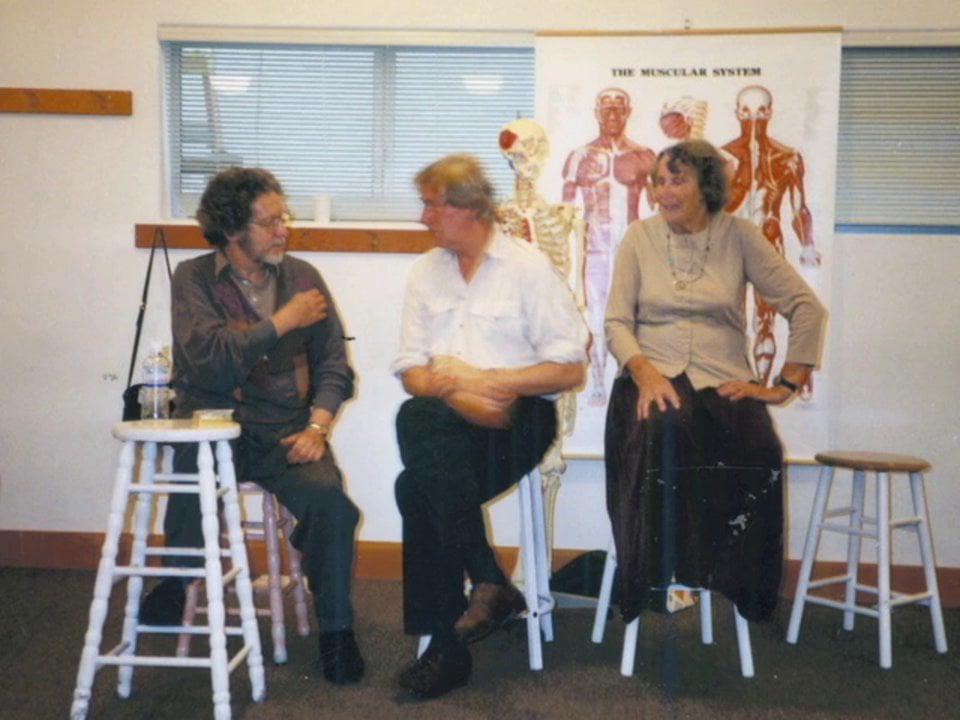 Marion Rosen about co-teaching in the early days of Rosen Method on Vimeo