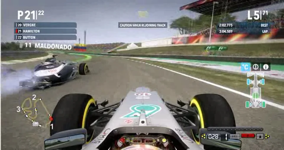 F1 2012 Mod in F1 2012 Game Mods on Vimeo
