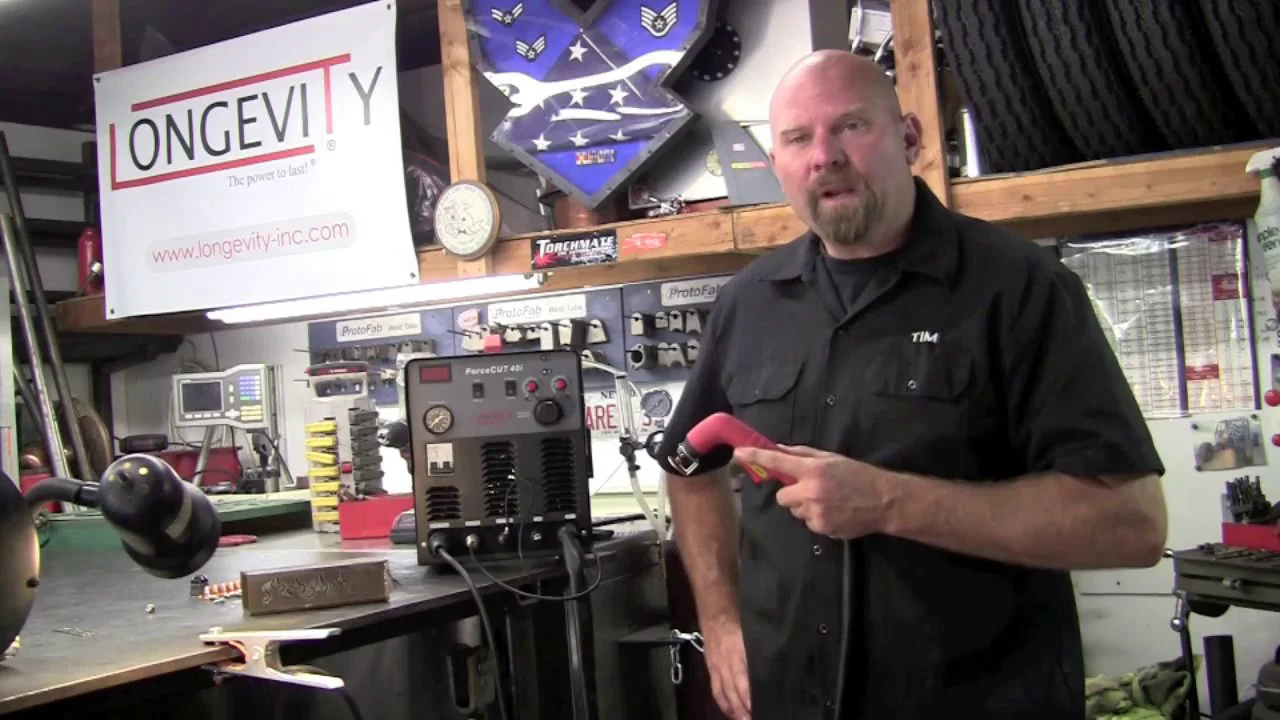 LONGEVITY ForceCut 40i 50i IGBT Plasma Cutter Pilot Arc 40 AMP 110v ...
