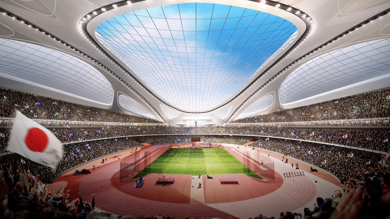 Japan New National Stadium on Vimeo