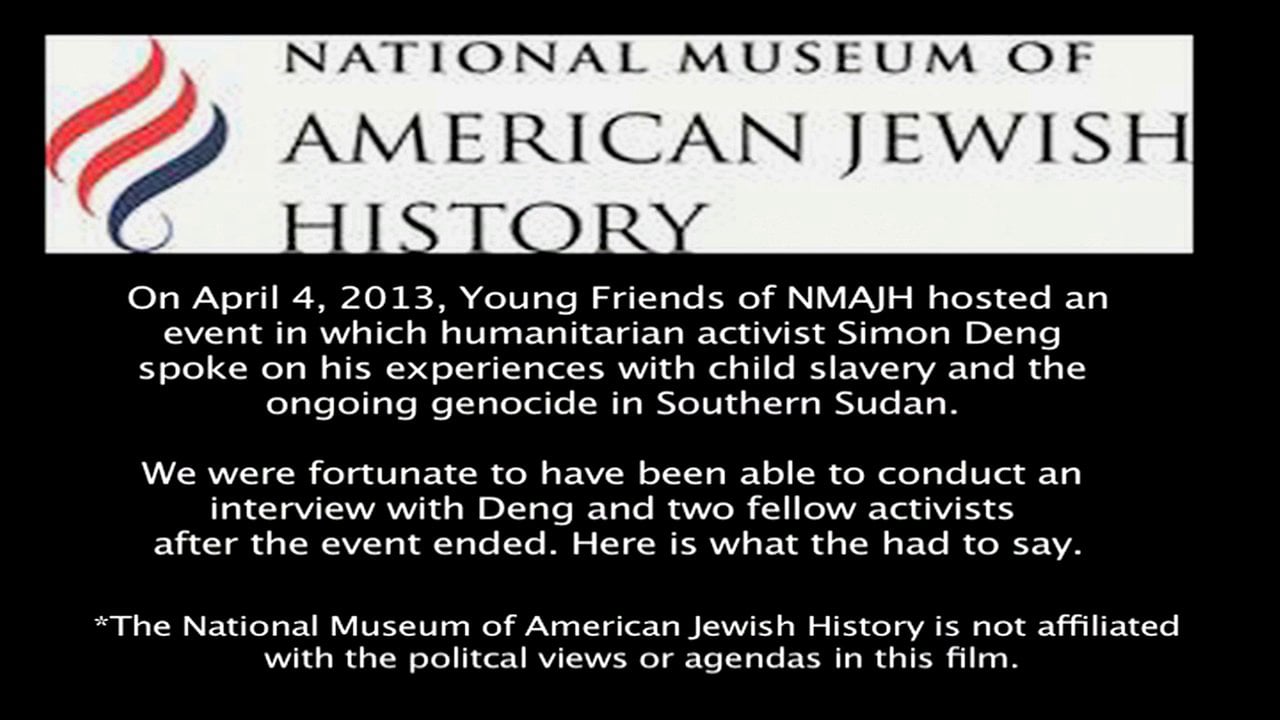 Simon Deng post event interview April 4, 2013. on Vimeo