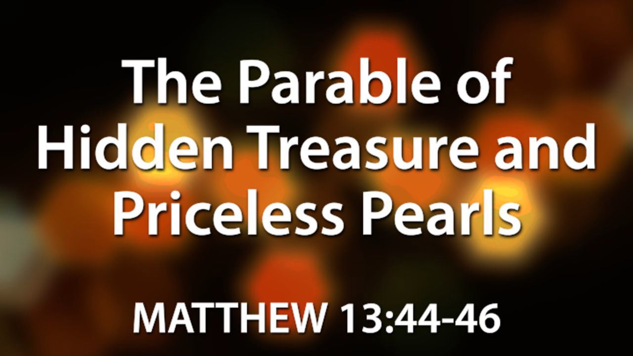 The Parable of Hidden Treasure and Priceless Pearls on Vimeo