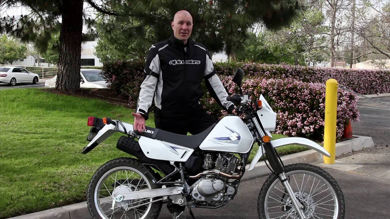 Show 5 - Part 2 - Riding the Suzuki DR200SE on Vimeo