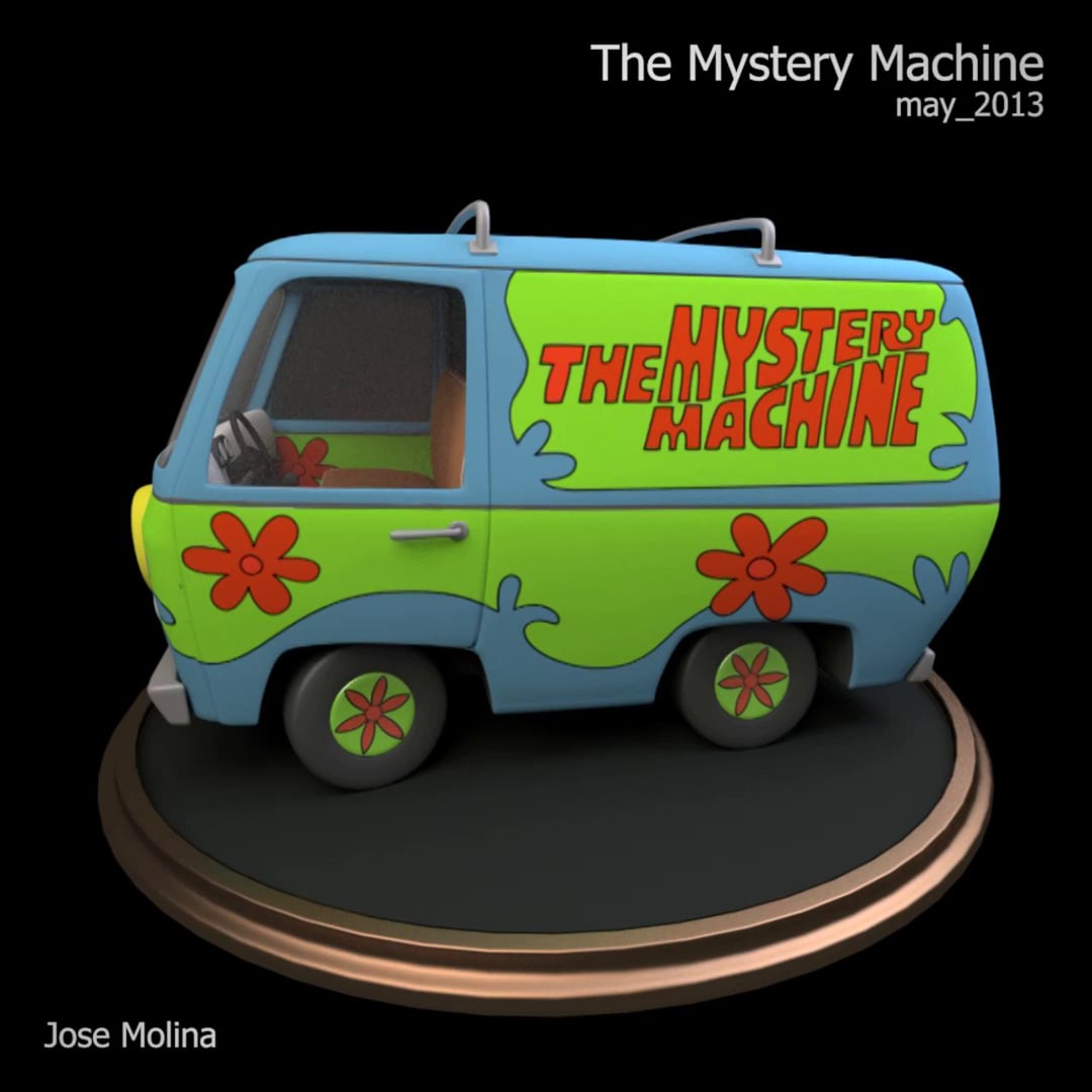 The Mystery Machine 3D recreation on Vimeo