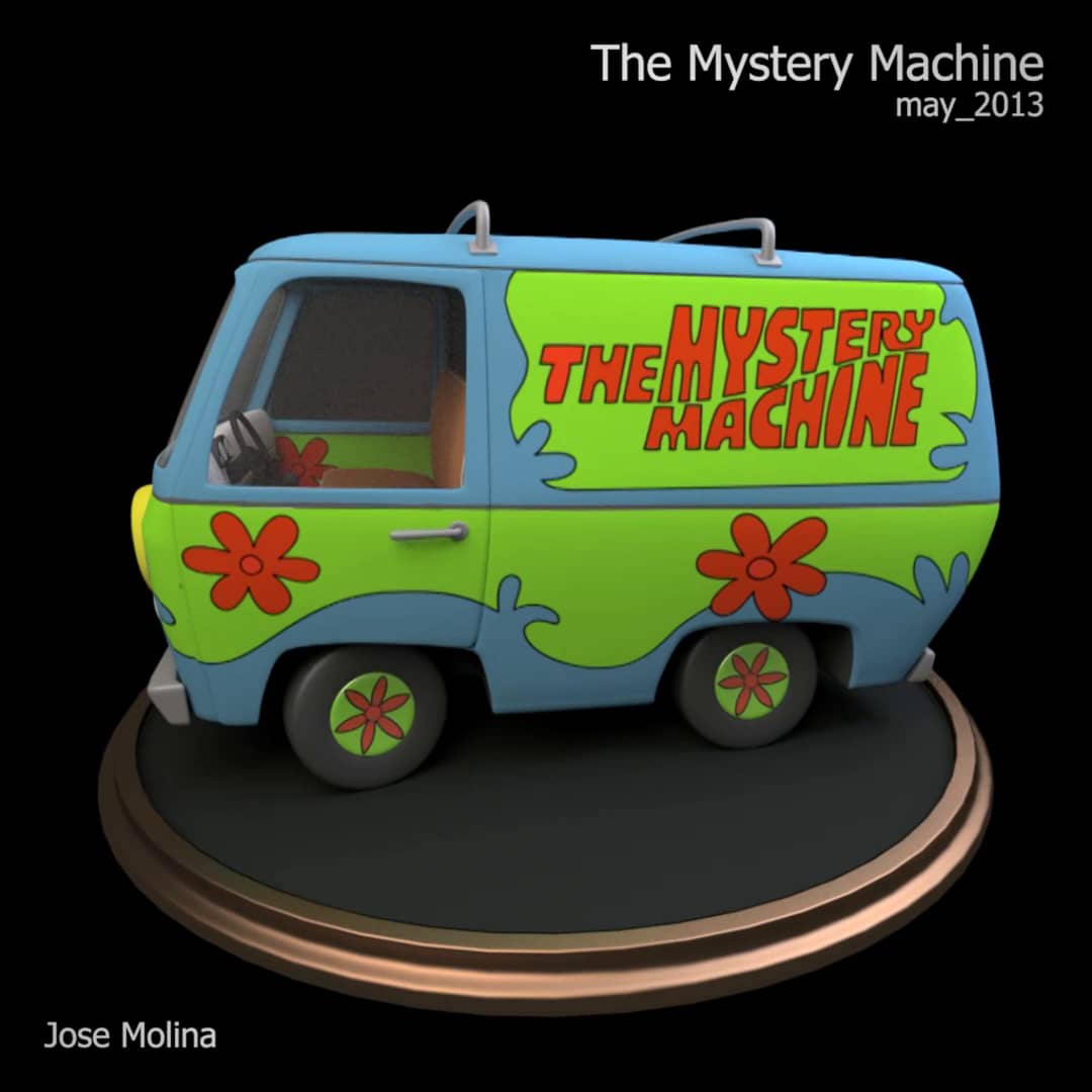 The Mystery Machine 3D recreation on Vimeo