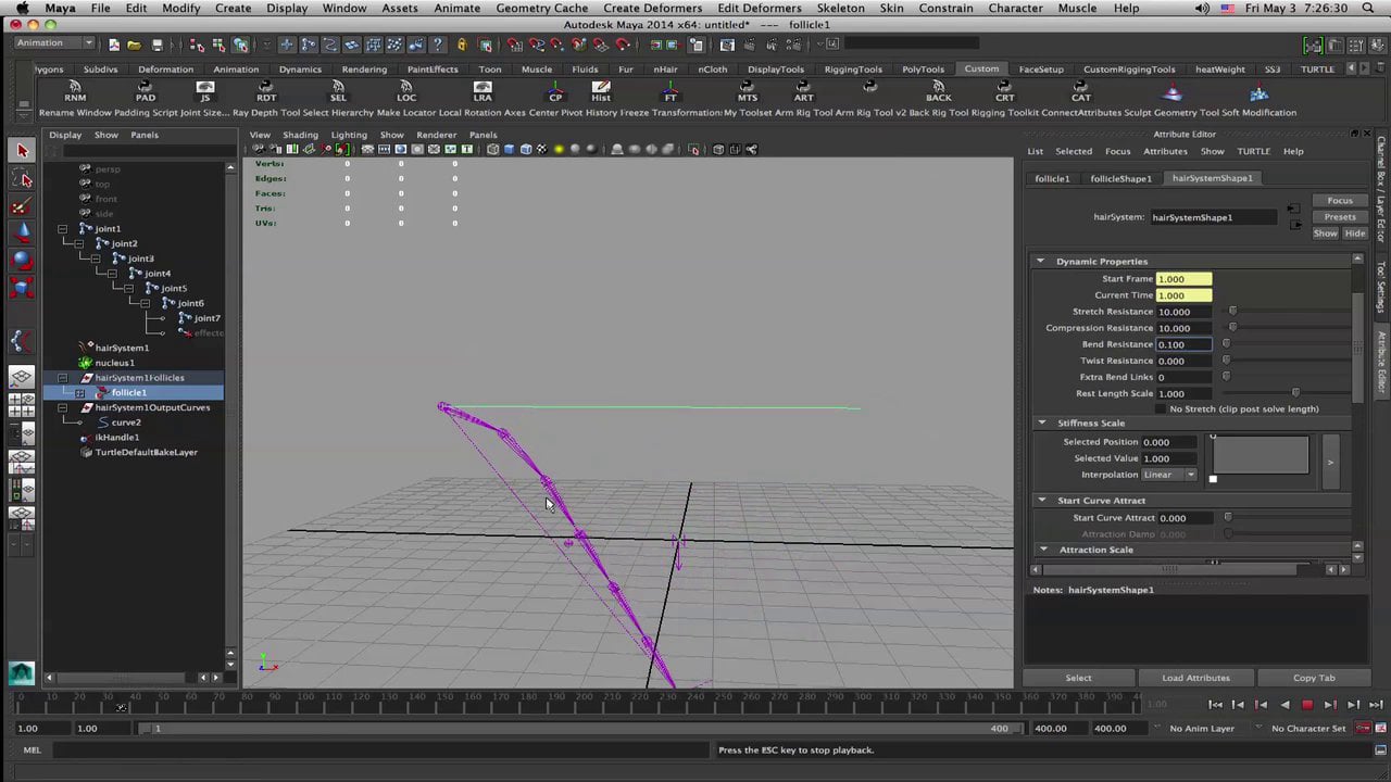 Dynamic Chains - Maya Hair - Tutorial on Vimeo