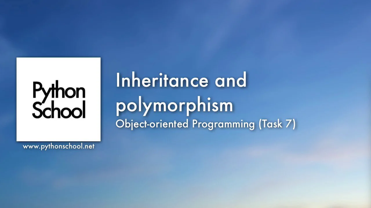Task 7 - Inheritance and Polymorphism on Vimeo