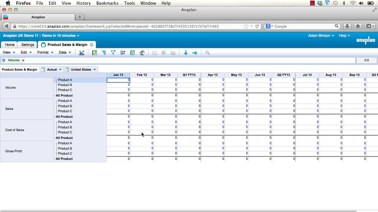 Anaplan - Model in 15 Minutes on Vimeo