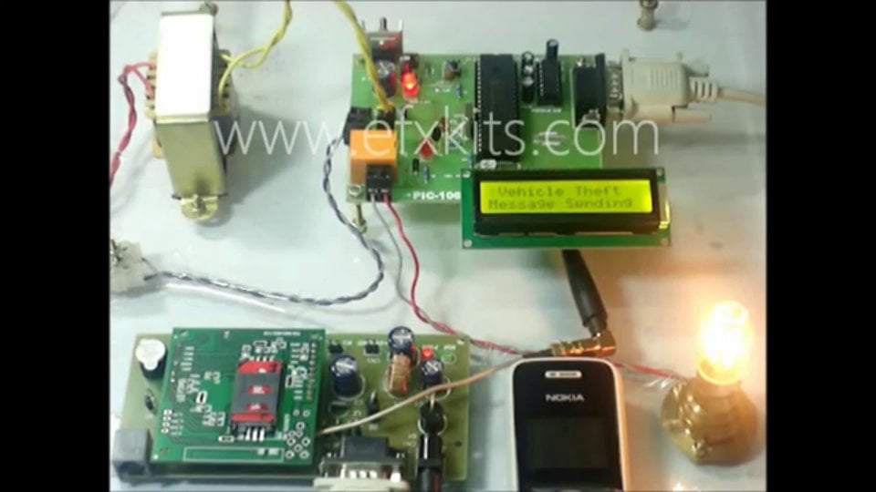 Theft Intimation of Vehicle Over SMS to Owner Who Can Stop the Engine ...