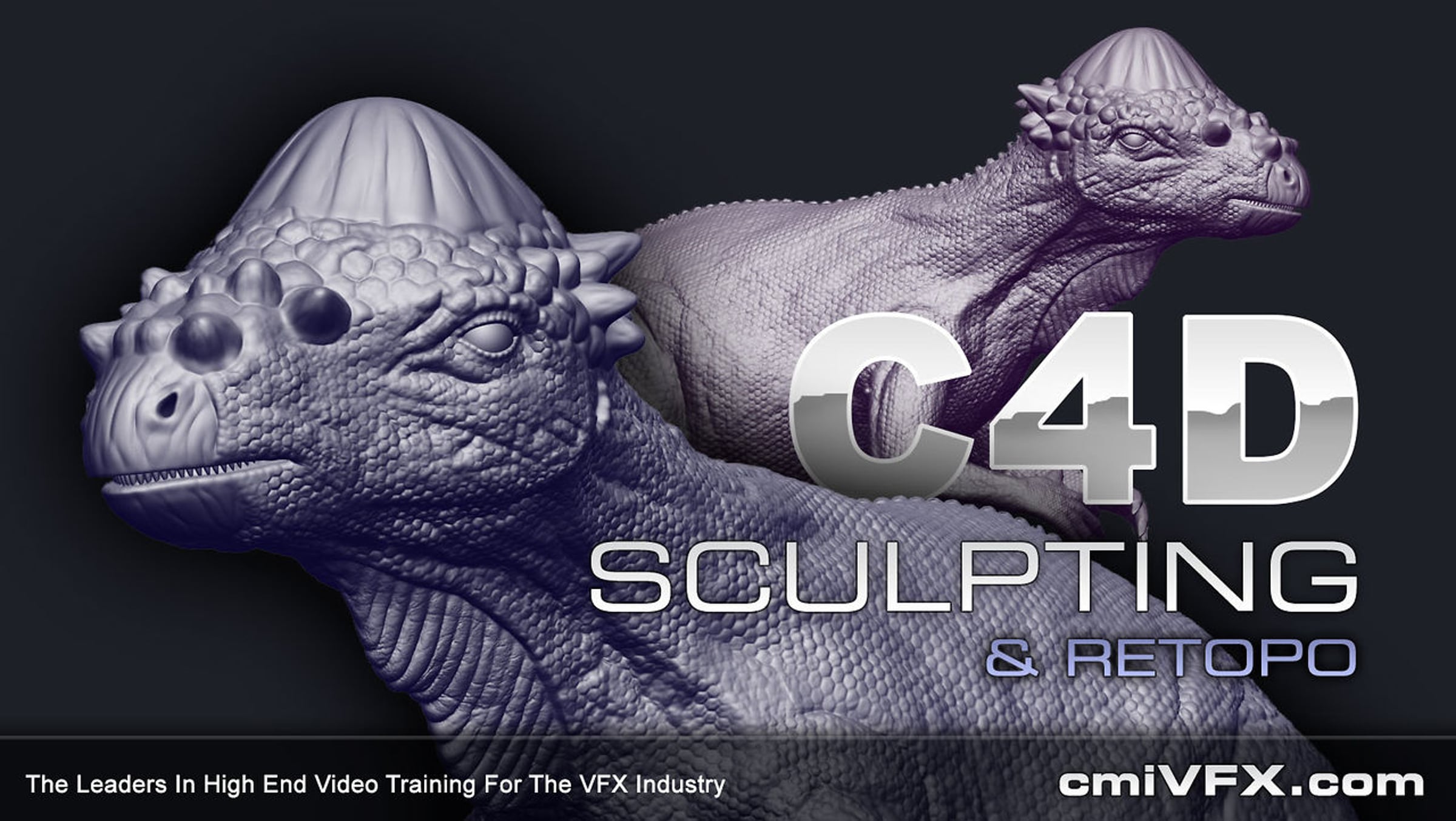 Maxon C4D SCULPTING and RETOPO Vol 1 - Tutorial cmiVFX