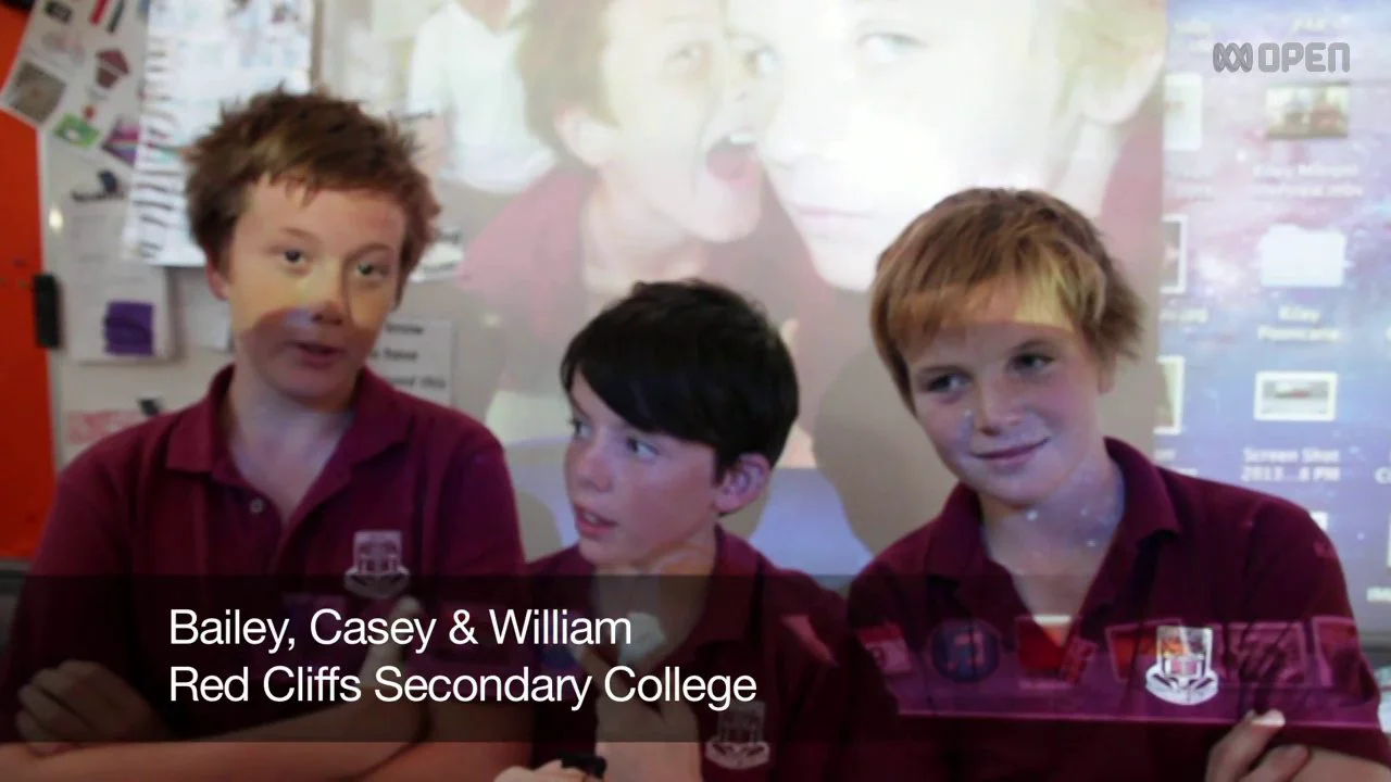 Red Cliffs Secondary College year 7 Students