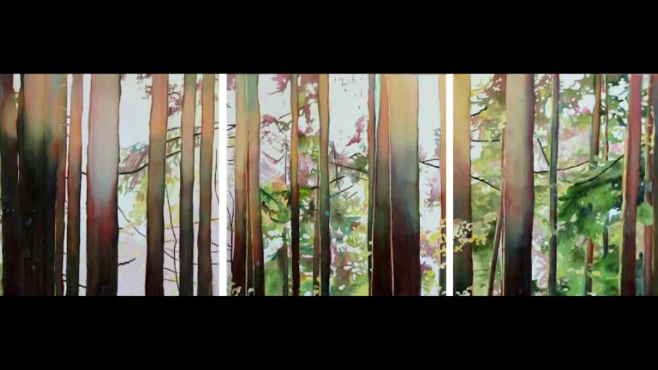 Stick Figures, painting a forest with watercolor on Vimeo