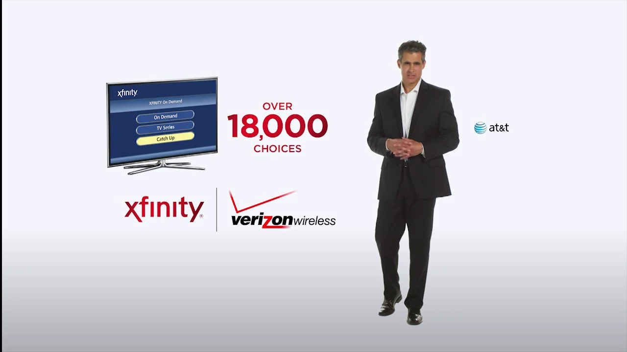 Comcast Infinity Blue Dot Campaign - Goodbye AT&T Uverse-Catch-Up ...