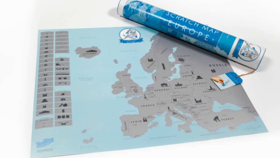 Scratch Map Europe Edition on Vimeo