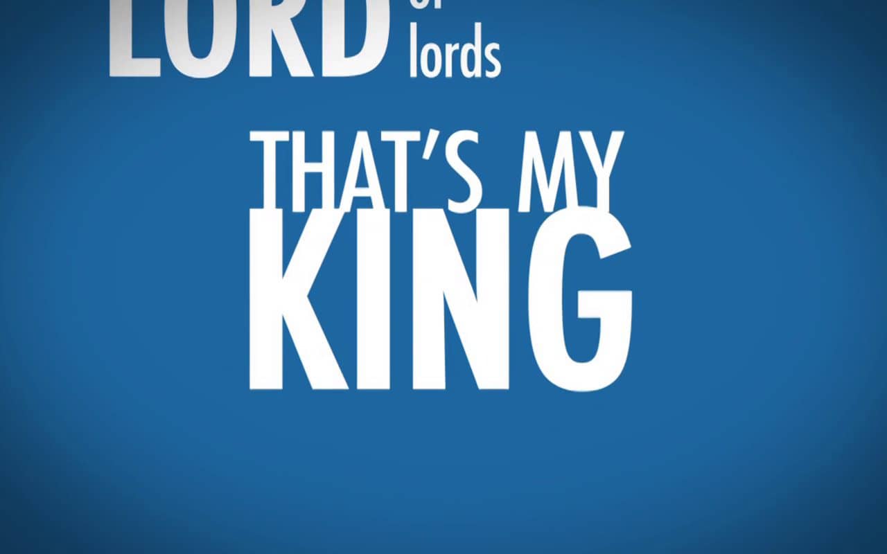 "That's My King" by SM Lockridge on Vimeo