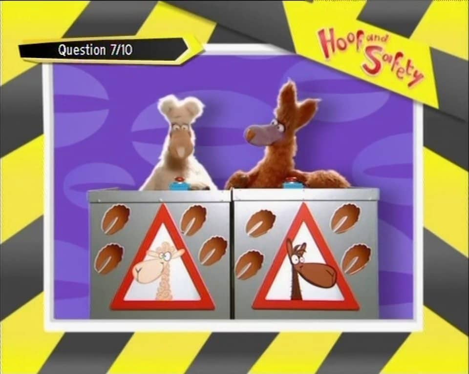 Nuzzle and Scratch CBeebies Red Button quiz on Vimeo