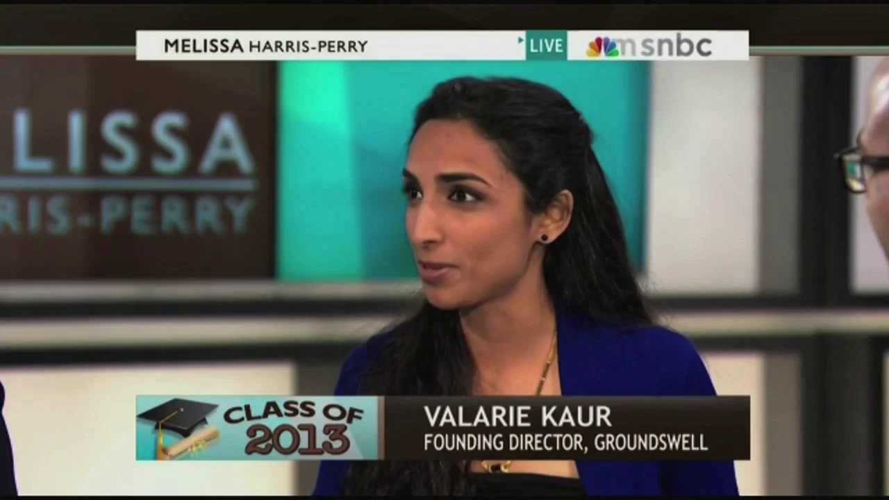 "The Class of 2013" - Valarie Kaur on MSNBC's "Melissa Harris-Parry ...