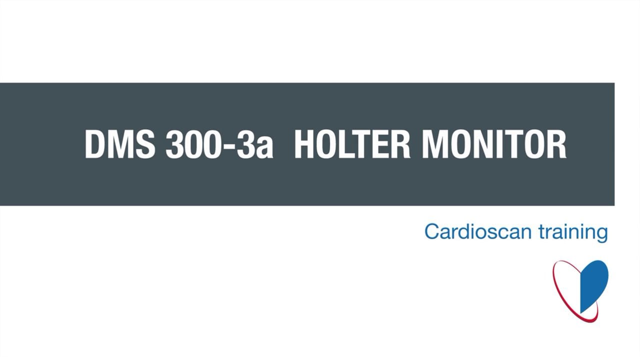DMS 300-3a Holter – Cardioscan Training on Vimeo
