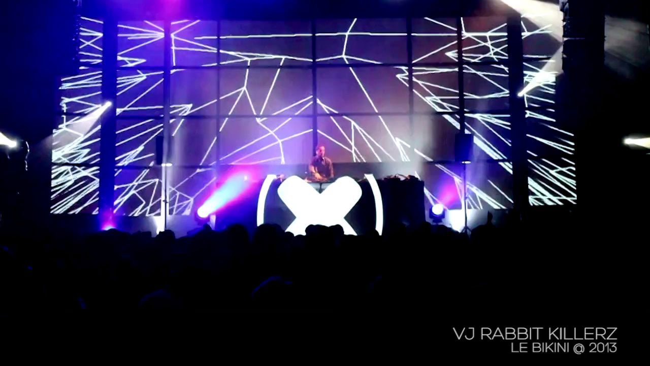 NOT4KIDS party ///// VJ RABBIT KILLERZ : mapping - stage design - vj on ...