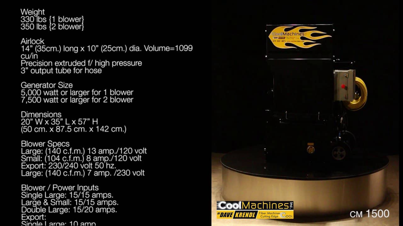 Cool Machines CM-1500 Long Version on Vimeo