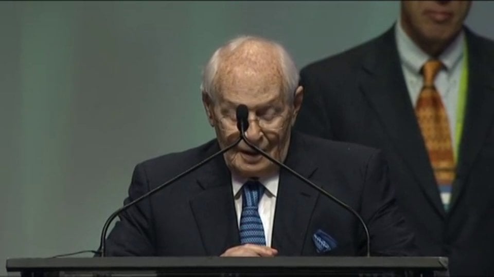 BIO 2013 Award Presentation to George Rosenkranz on Vimeo