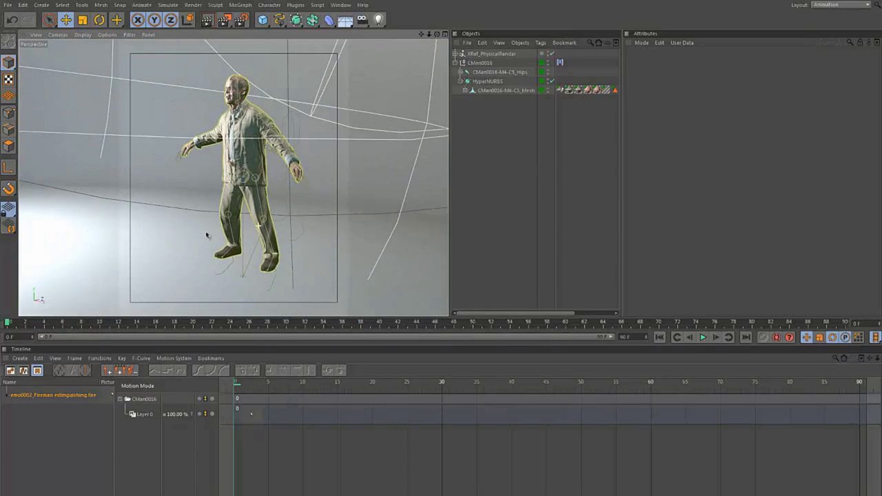 Cinema 4D Tutorial - Applying motion capture files (C4D MoCap Data) to ...