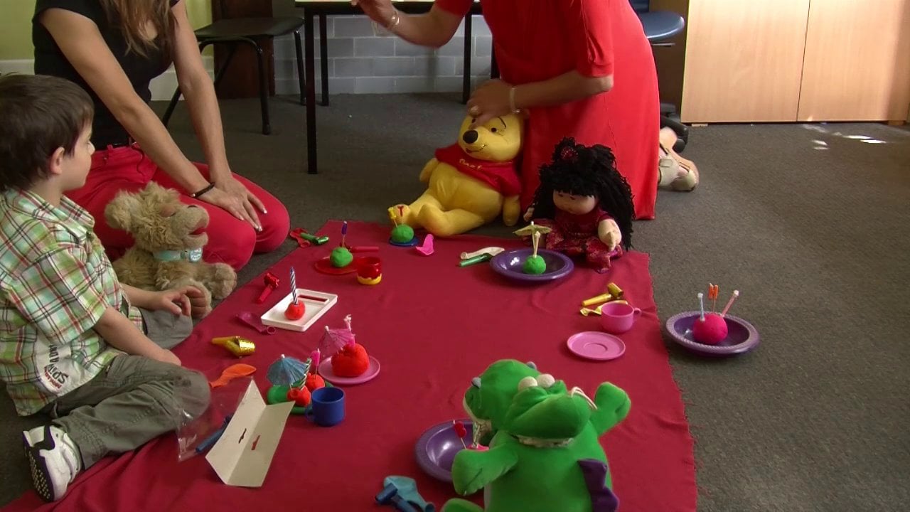 Example of pretend play sequence on Vimeo