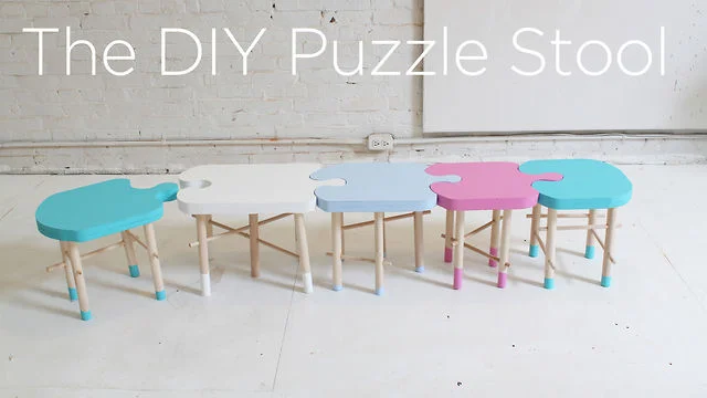 HomeMade Modern, Episode 18 - DIY Puzzle Stool