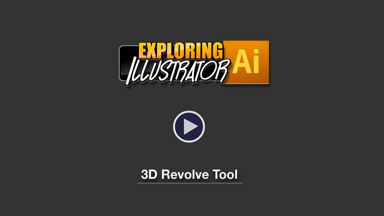 3D Revolve Tool: Exploring Adobe Illustrator Tutorial on Vimeo