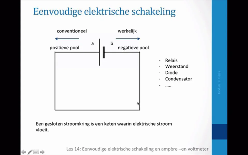Les 14: Ingangsexamen geneeskunde: eenvoudige schakeling on Vimeo