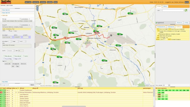TaxiCaller ______ Taxi Dispatch Software on Vimeo