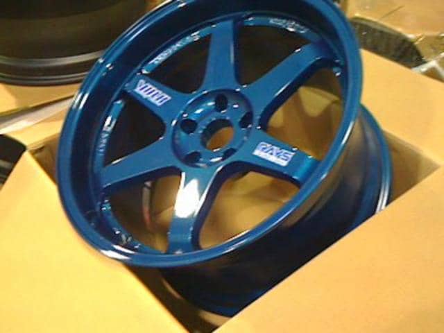 Volk Racing Limited Blue TE37 Wheels on Vimeo