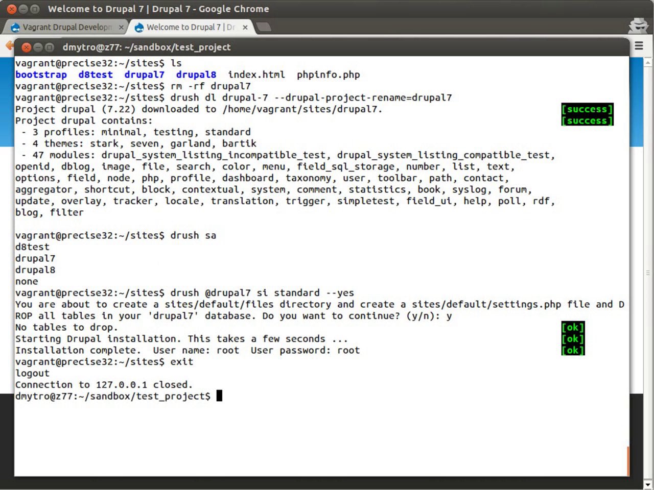 Vagrant Drupal Development Demo on Vimeo